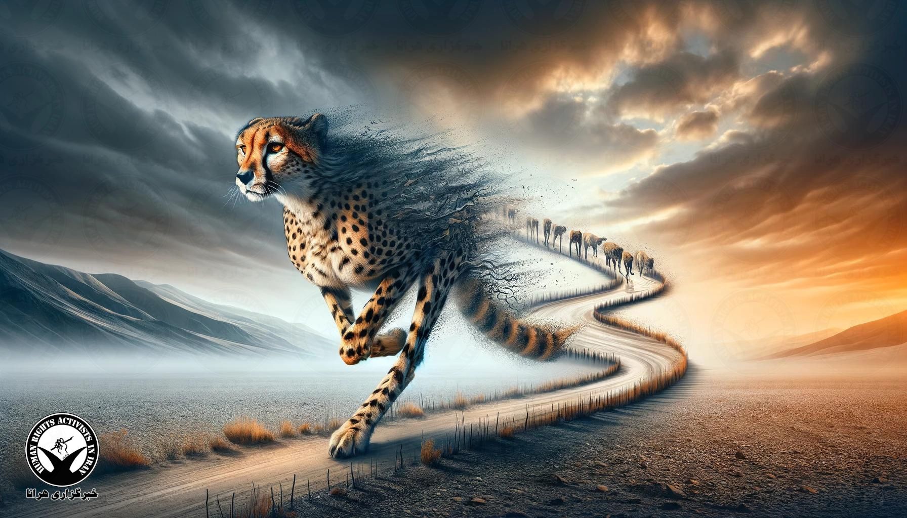 خبرگزاری هرانا | هنر هفته؛ یوز ایرانی در مسیر انقراض - خبرگزاری هرانا