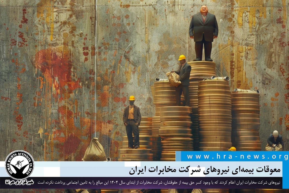 خبرگزاری هرانا | معوقات بیمه‌ای نیروهای شرکت مخابرات ایران - خبرگزاری هرانا